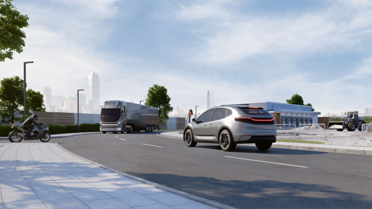 Vehicle safety systems for the protection of all road users